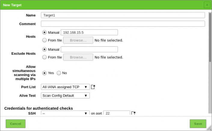 Getting Started: Configuring and Running the First Scan - community.greenbone.net
